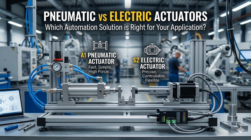 Pneumatic vs Electric Actuators: Which Automation Solution is Right for ...